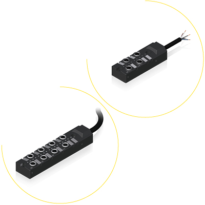 M8-AKTOR-SENSOR-BOX/ ANGESPRITZT | Peters-Indu-Product